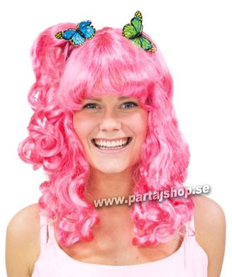 Peruk Candy, lockig rosa